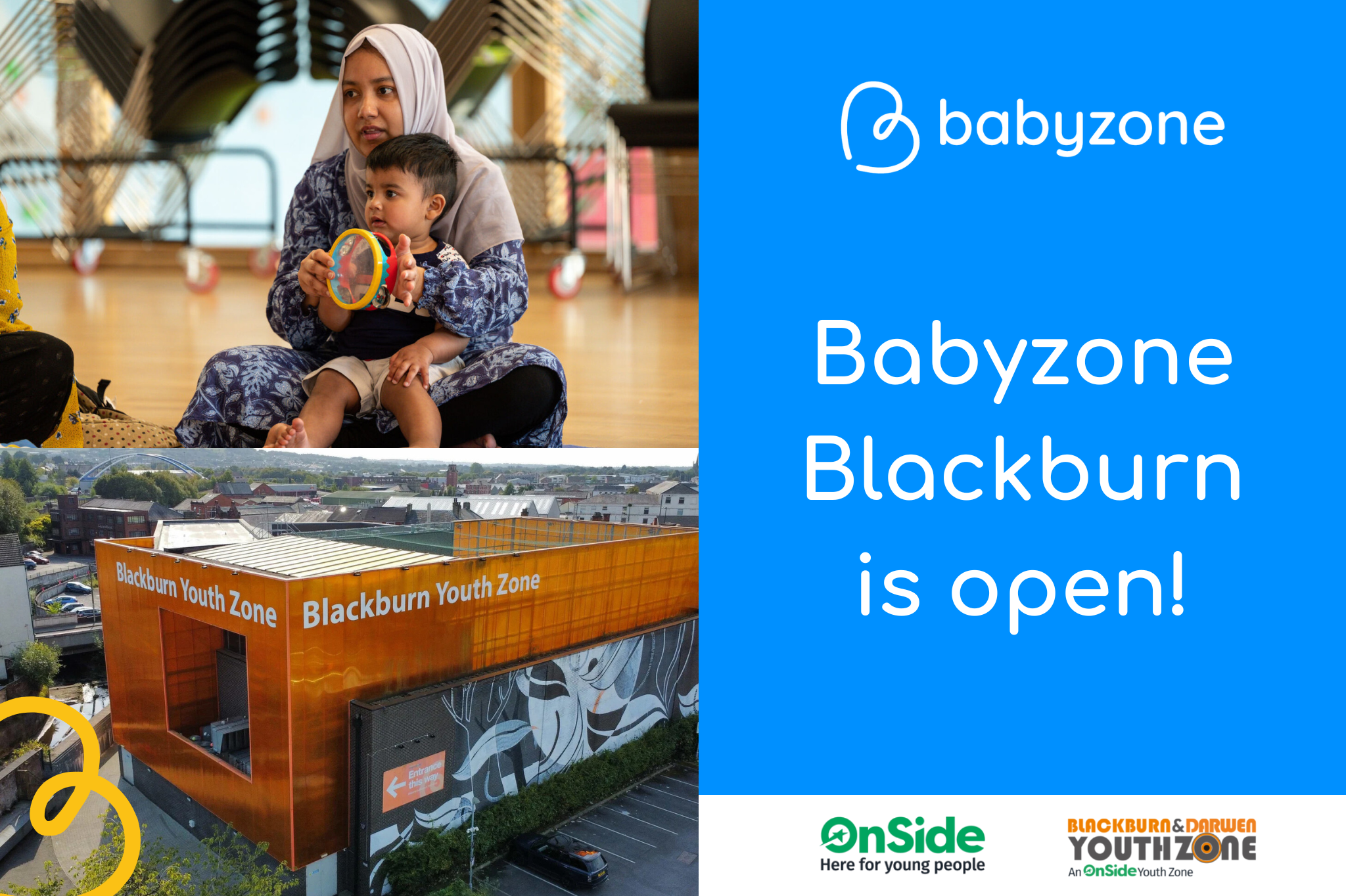 Celebrating the Opening of Babyzone Blackburn